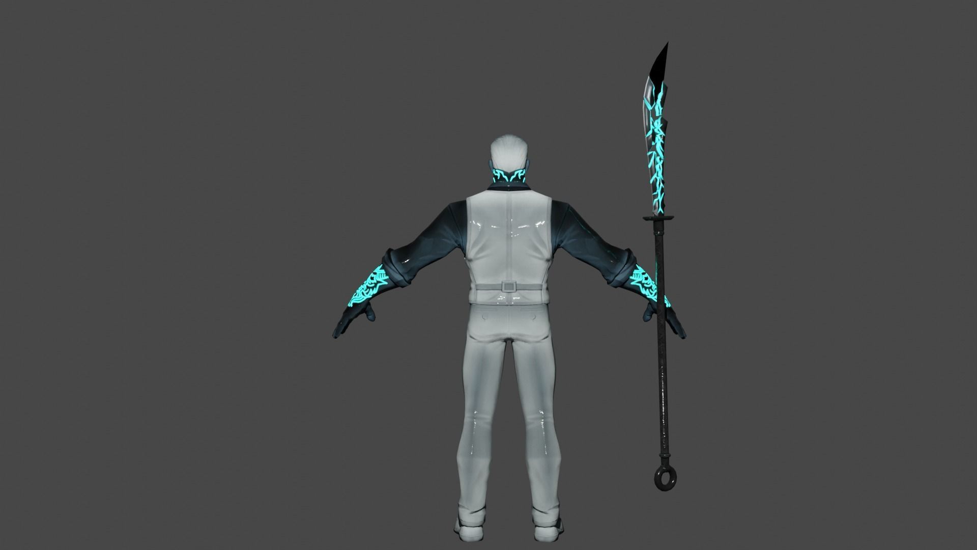 3D model Mr Negative VR / AR / low-poly | CGTrader