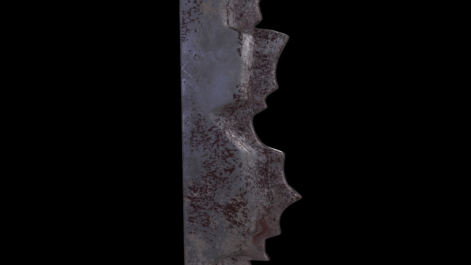 3D model butcher sword blade VR / AR / low-poly | CGTrader