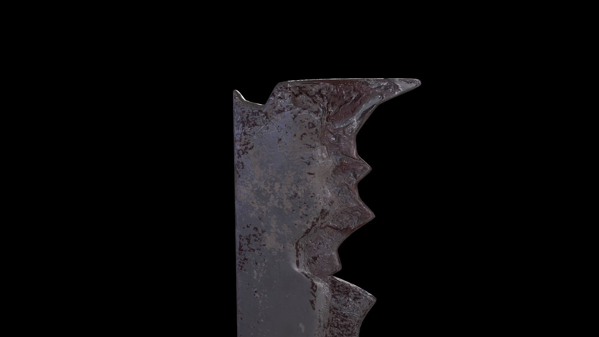 3D model butcher sword blade VR / AR / low-poly | CGTrader