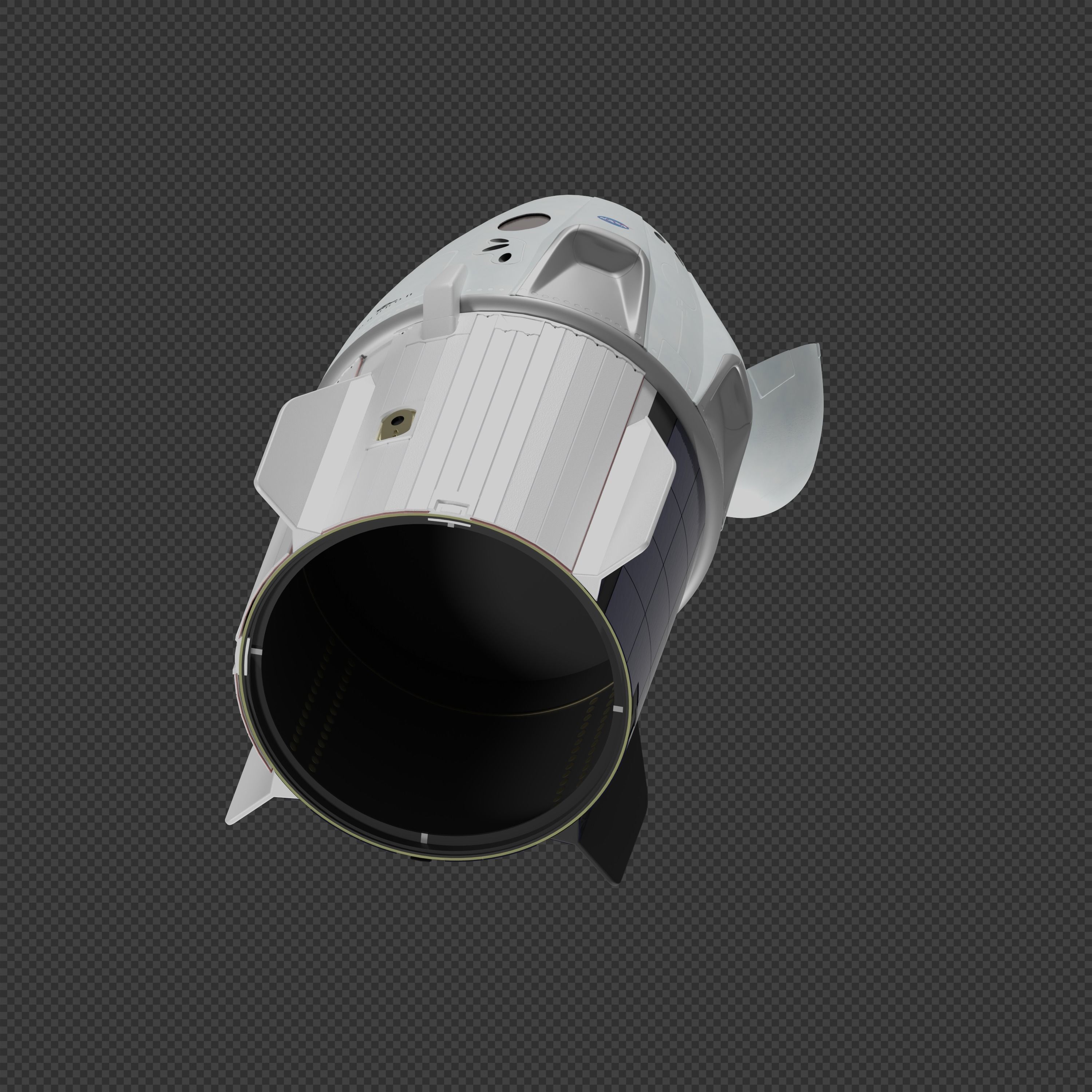 SpaceX Dragon spacecraft pack 3D Model Collection | CGTrader