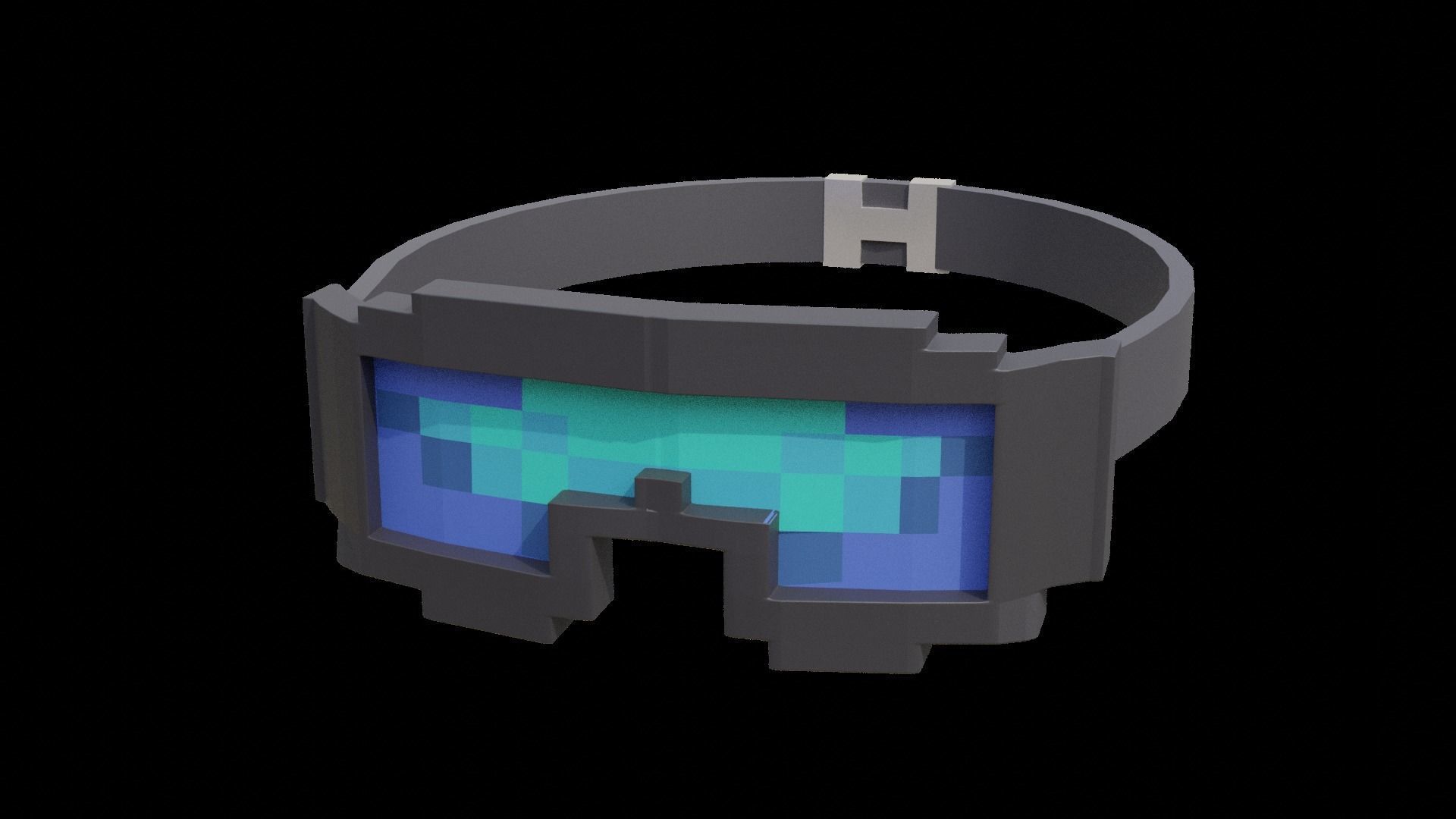 Goggles 3D Model free VR / AR / low-poly 3D model | CGTrader