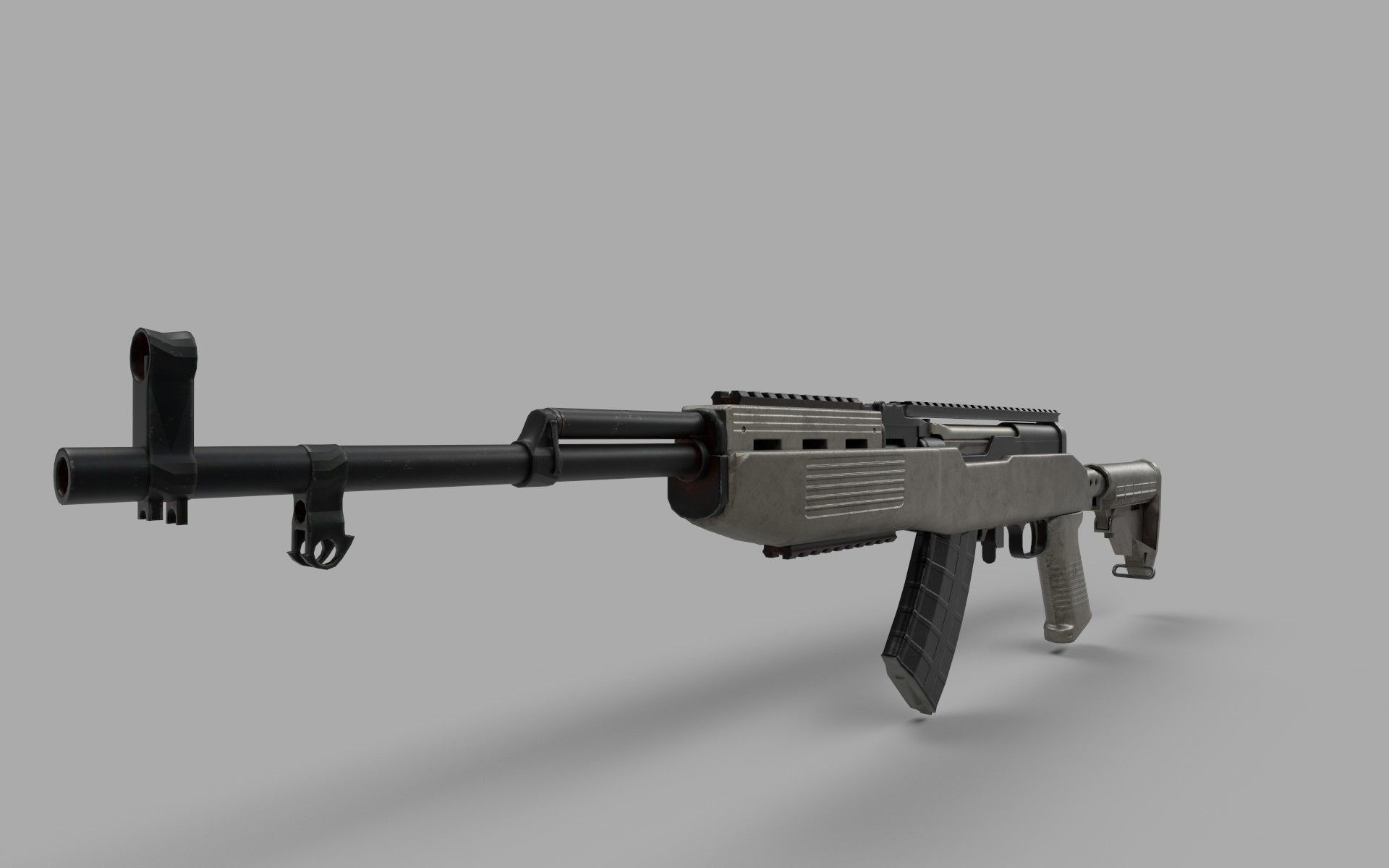 3D model FDE SKS Rifle VR / AR / low-poly | CGTrader