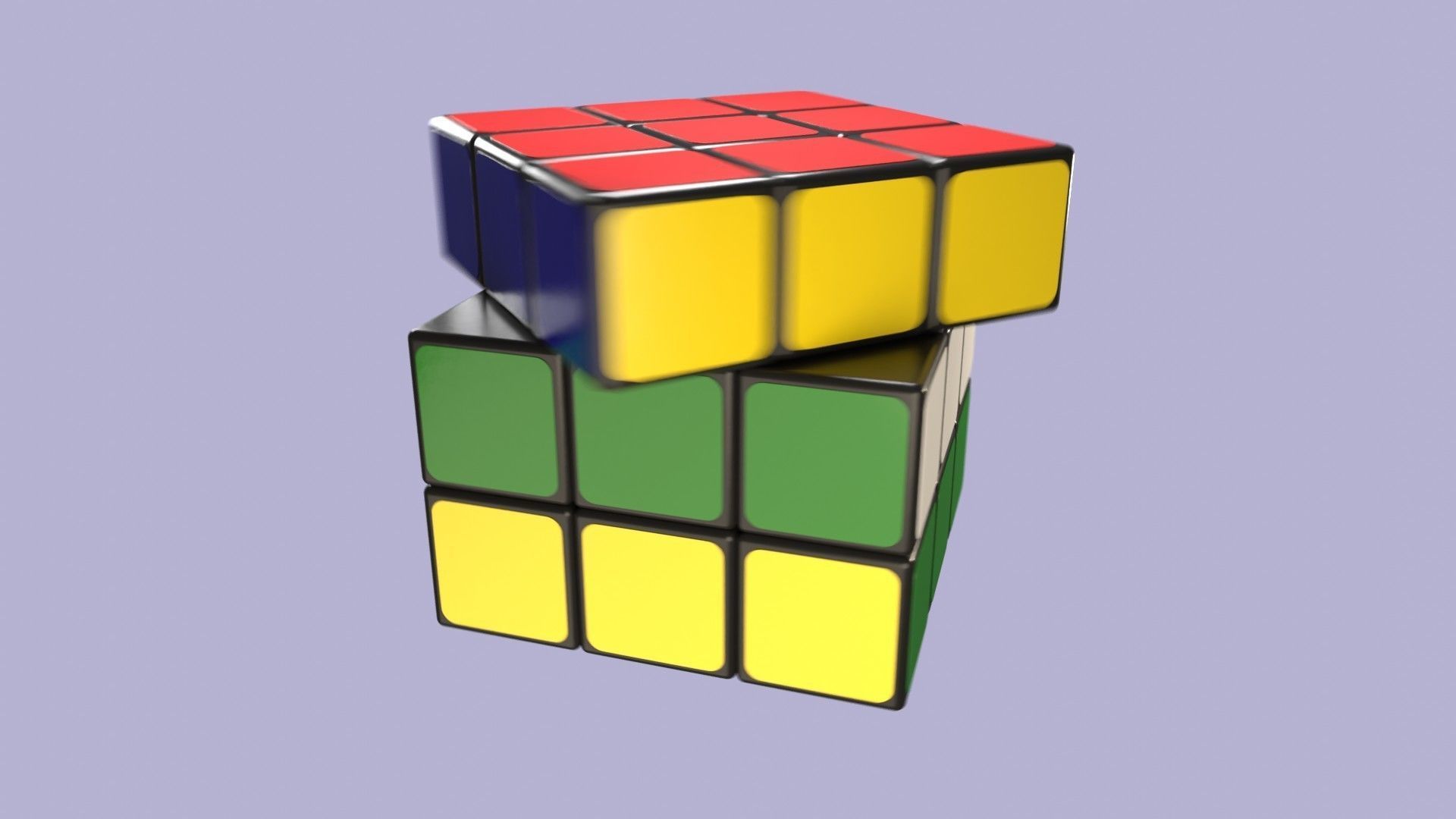 3D model Rubik Cube animation VR / AR / low-poly | CGTrader