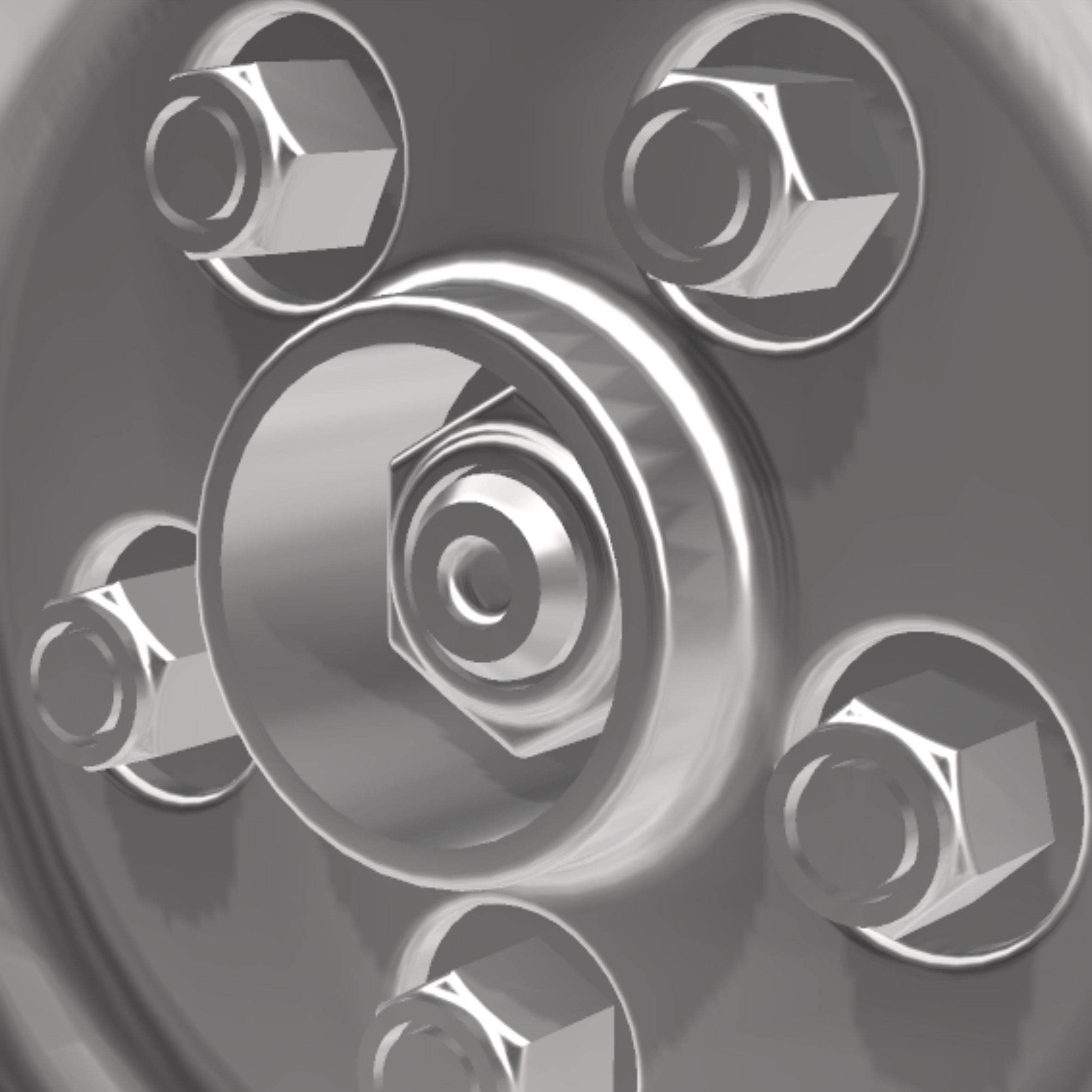 LANCIA 037 WHEELS AND STRETCHED TIRES FOR SCALE AUTOS 3D model 3D ...