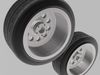 LANCIA 037 WHEELS AND STRETCHED TIRES FOR SCALE AUTOS 3D model 3D ...