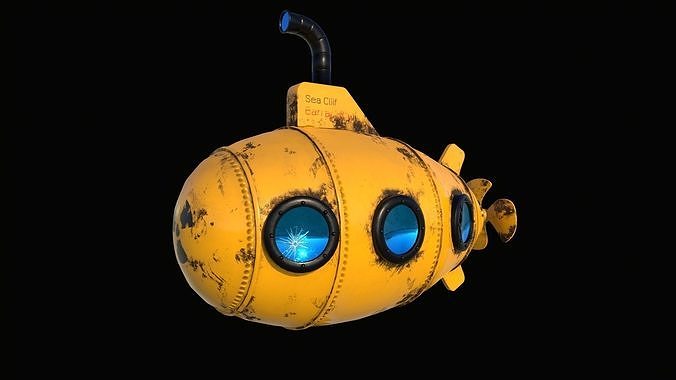 Submarine 3D model | CGTrader