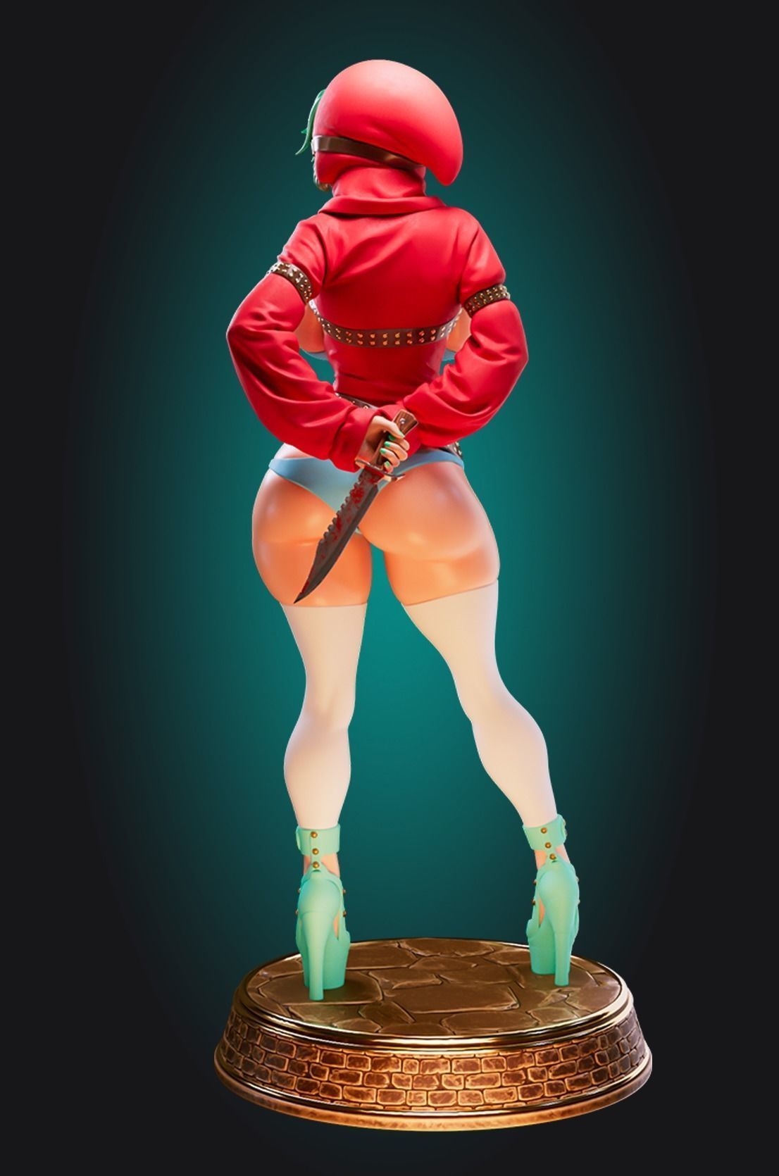 Shygal from Super Mario Ultra Thicc 3D Print Model 3D model 3D ...