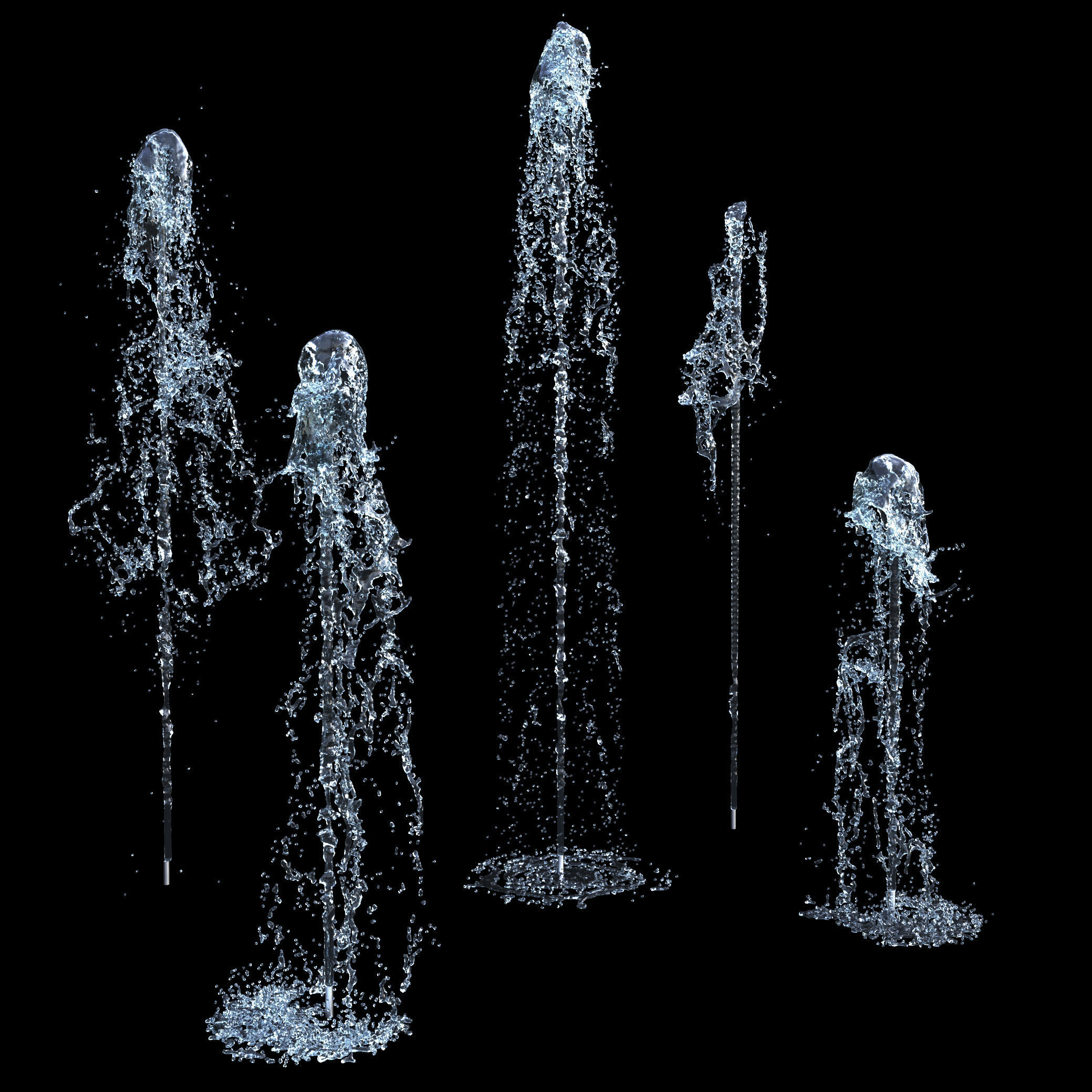 Water Collection 9 3D model | CGTrader