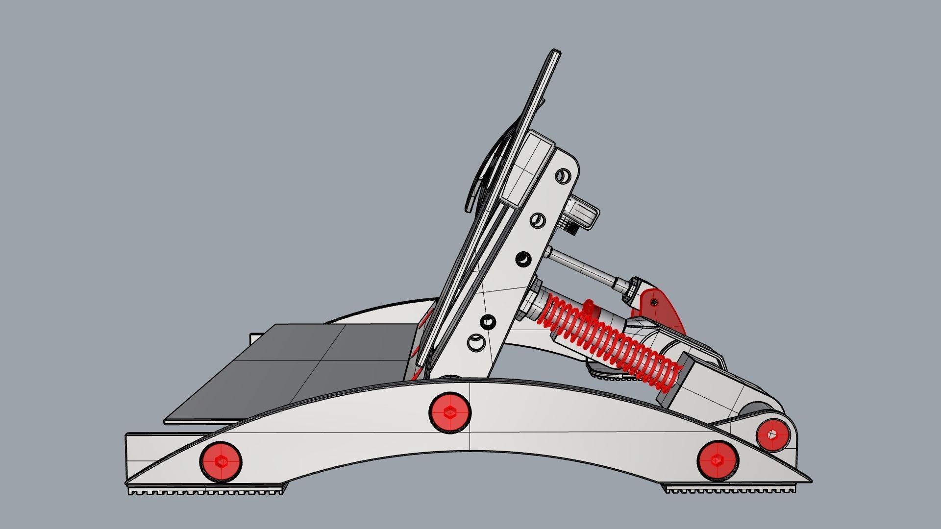 FANATEC CLUBSPORT V3 PEDALS 3D model | CGTrader