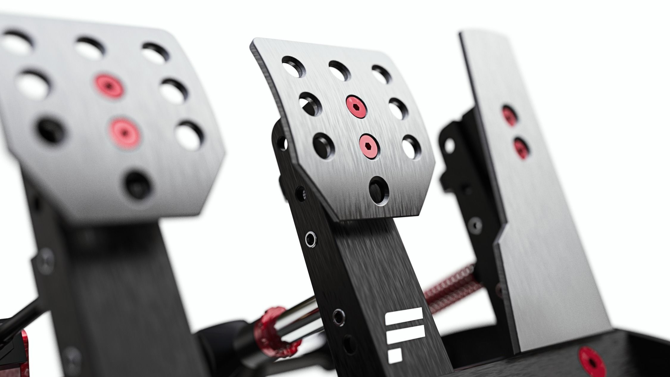 FANATEC CLUBSPORT V3 PEDALS 3D model | CGTrader