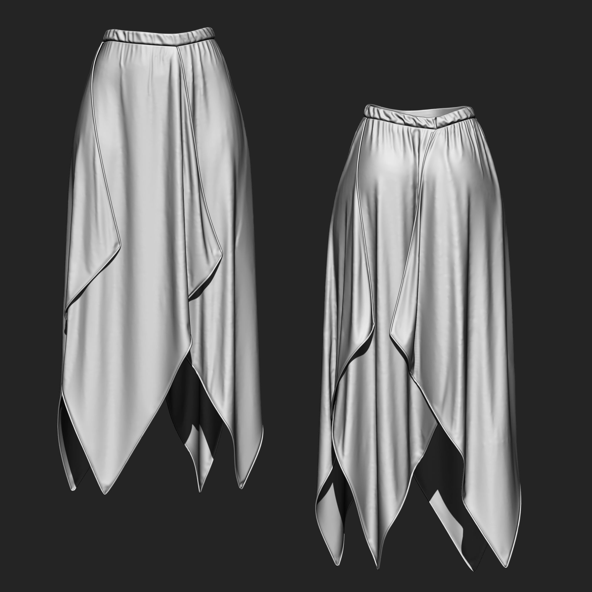 Clothes Collection IMM Brush Pack 31 in One Vol 6 3D model | CGTrader
