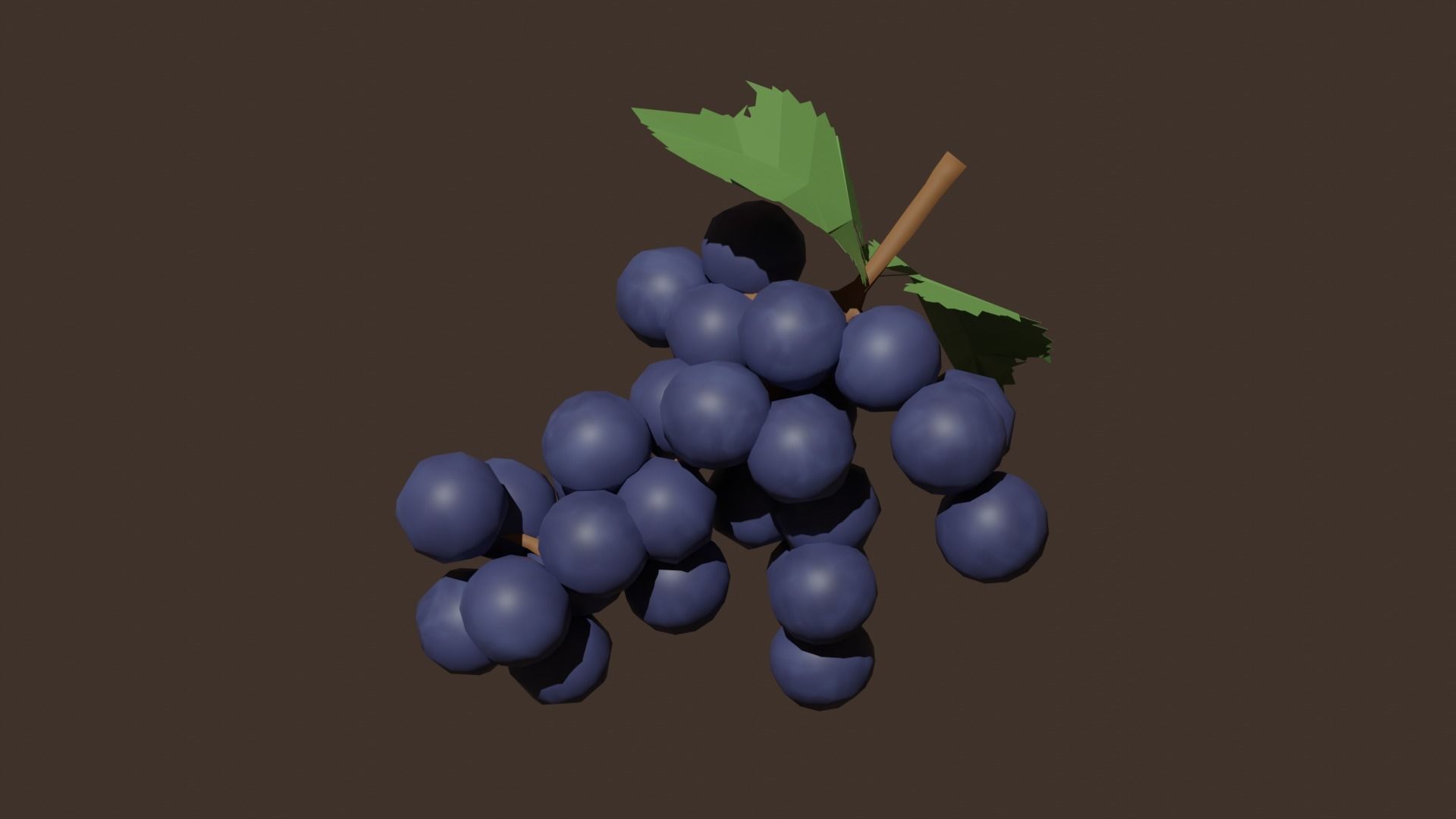 3D model Grape VR / AR / low-poly | CGTrader
