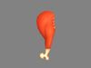 3D model Cartoon Turkey Leg VR / AR / low-poly | CGTrader