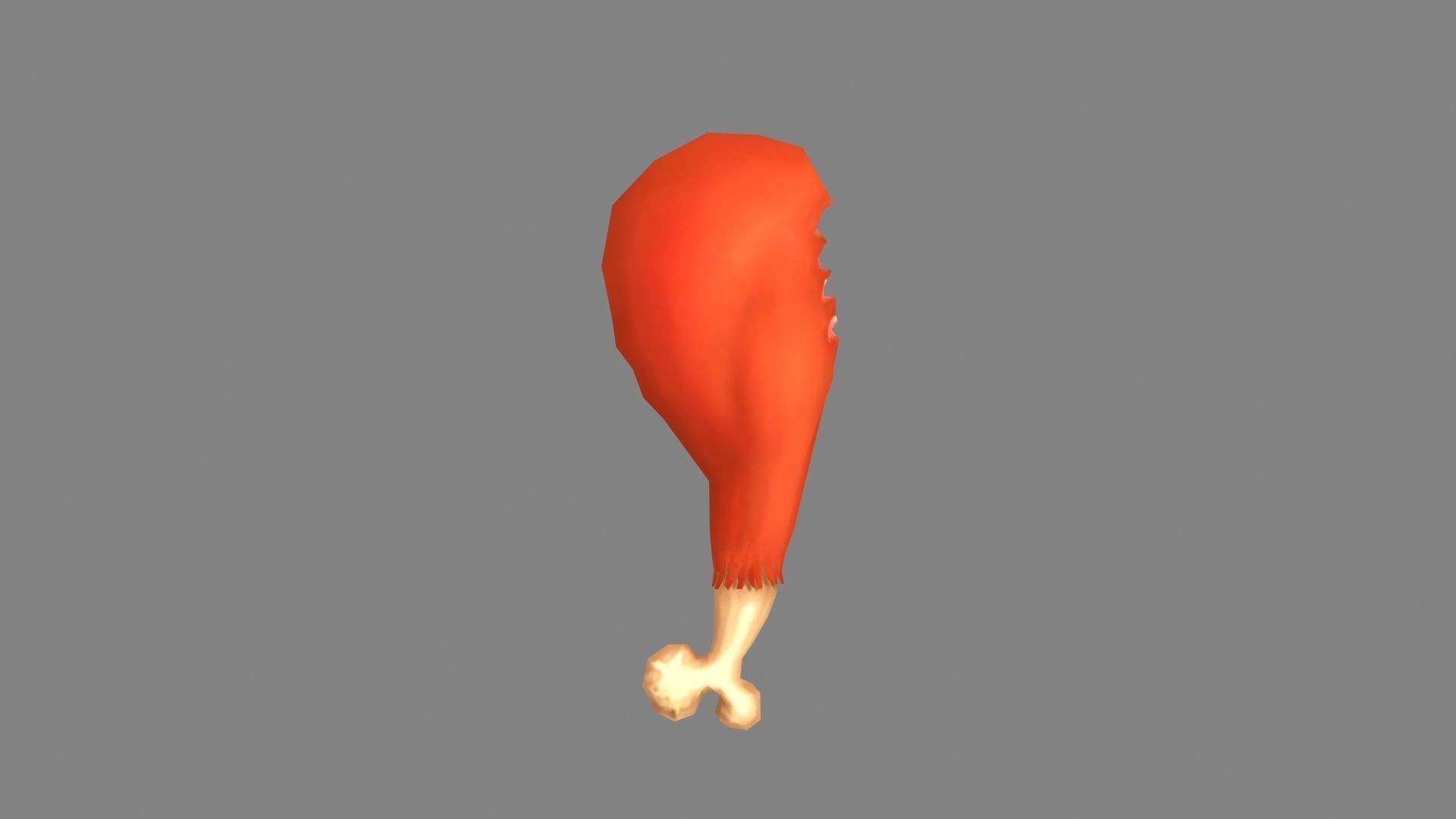 3D model Cartoon Turkey Leg VR / AR / low-poly | CGTrader