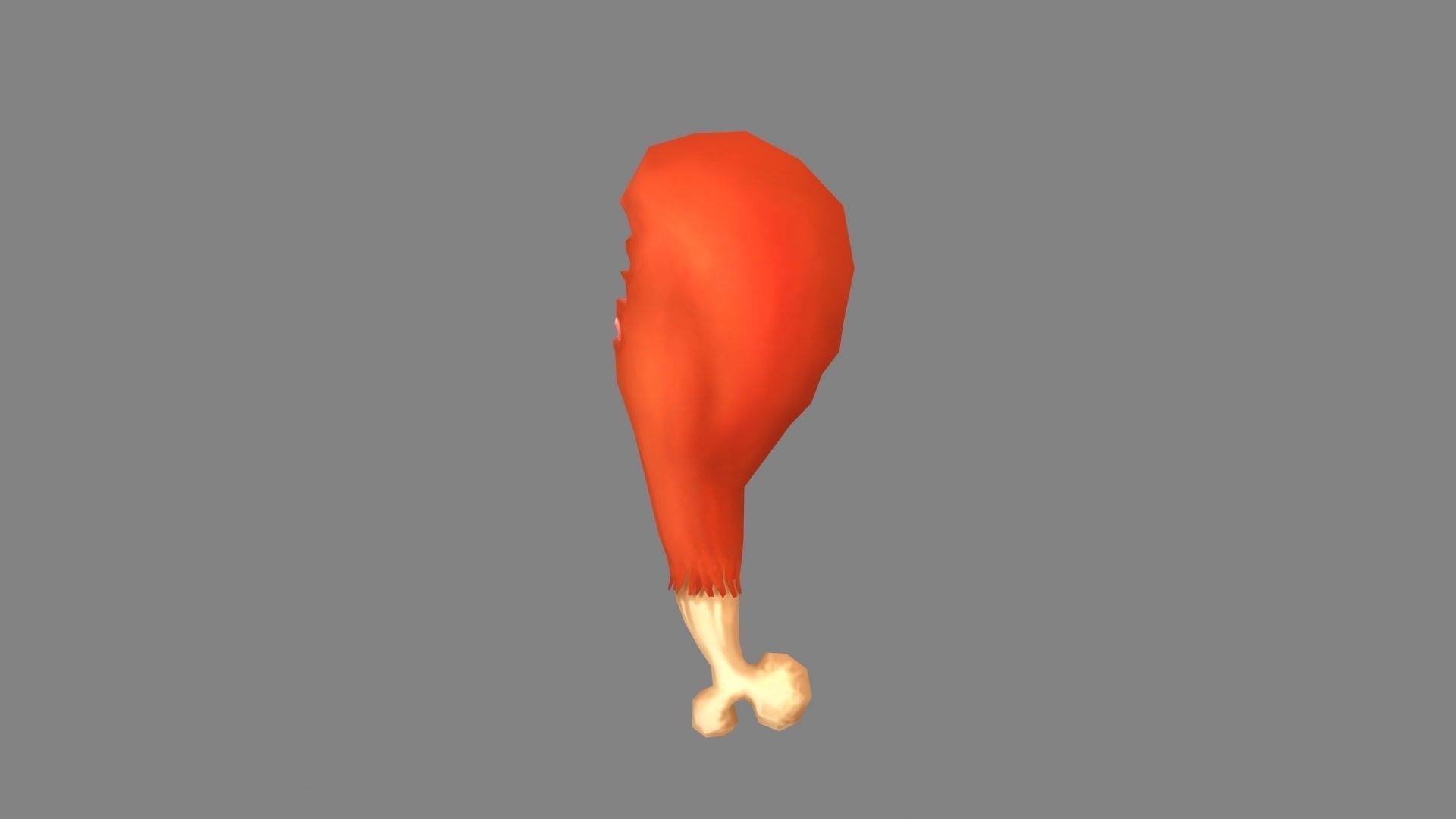 3D model Cartoon Turkey Leg VR / AR / low-poly | CGTrader