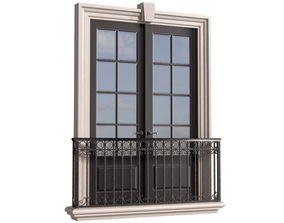 French window 3D Models | CGTrader