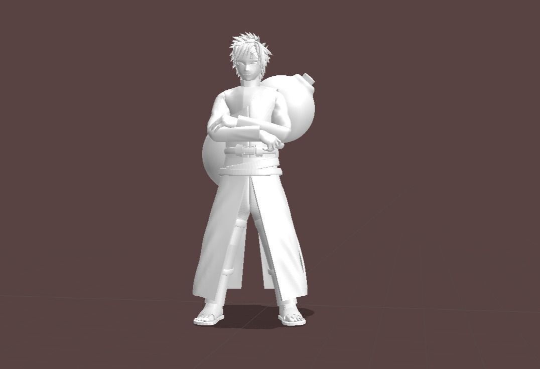 Gaara - Naruto Shippuden 3D model rigged | CGTrader