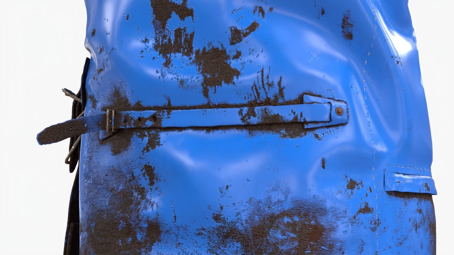 3D model Detailed Old 4K Plastic Back Pack VR / AR / low-poly | CGTrader