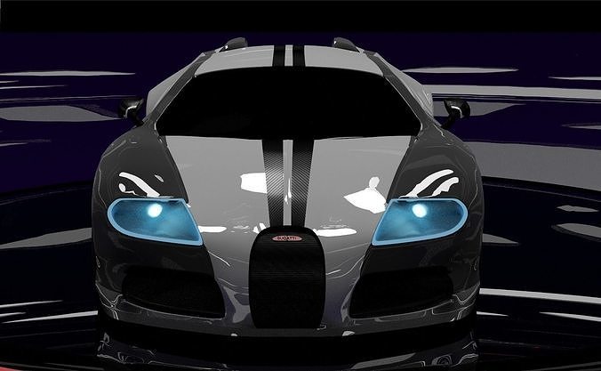 Bugatti 3D model | CGTrader