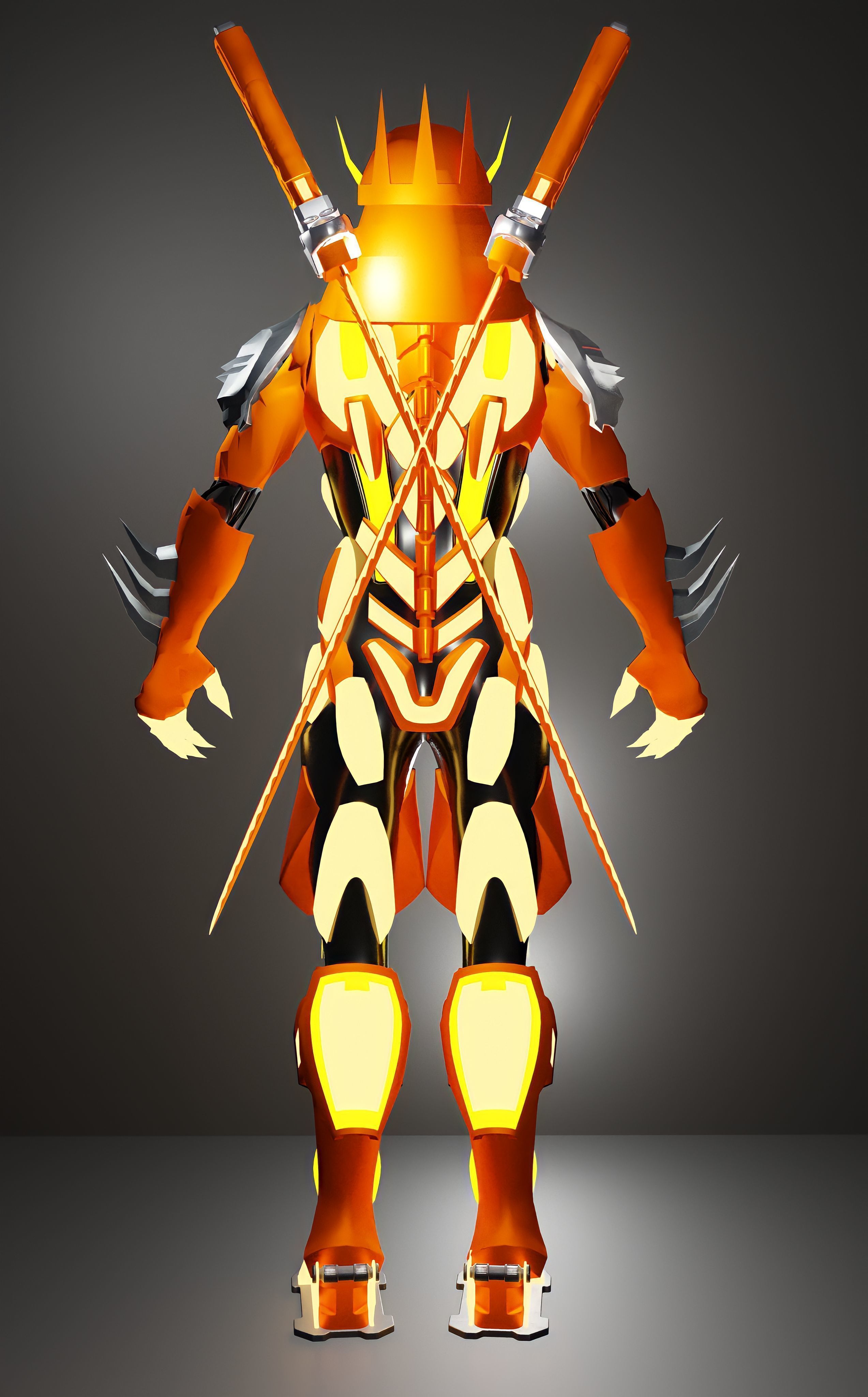 ROBO SAMURAI NO 1 3D MODEL 3D model | CGTrader