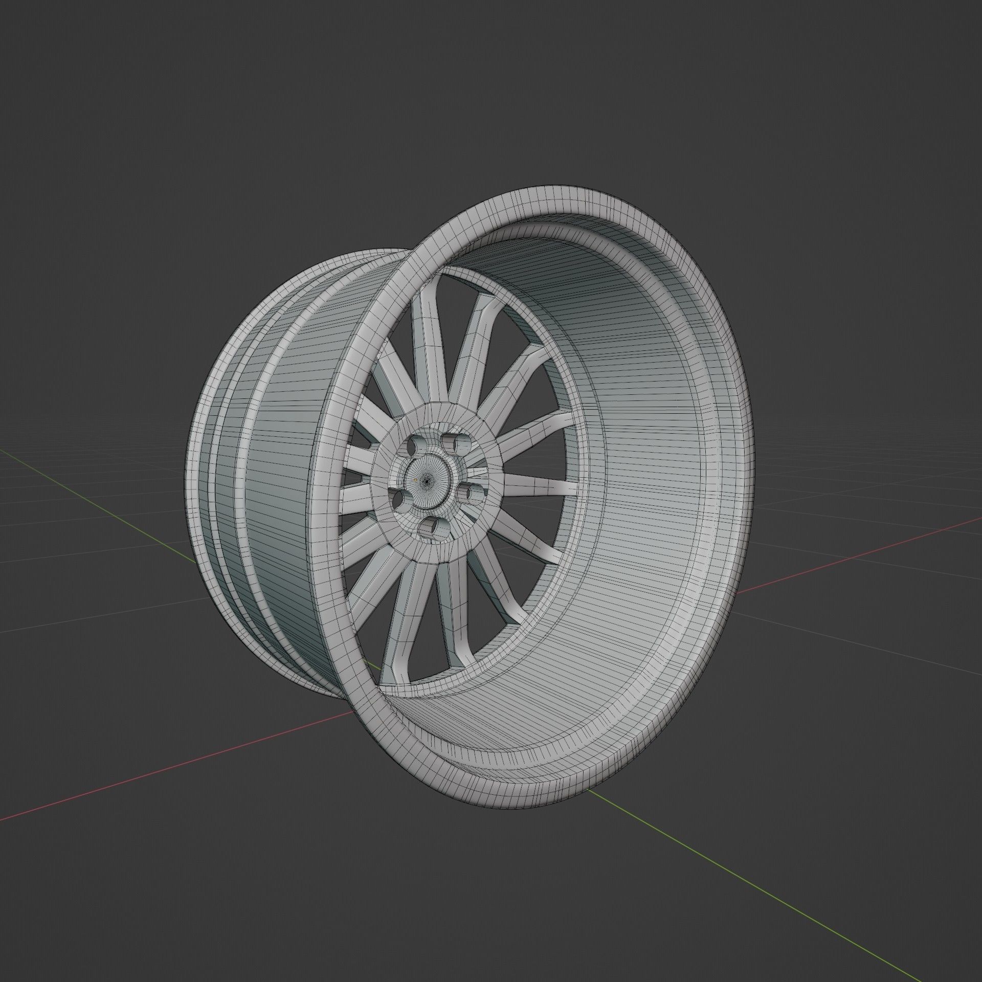 Disk wheel free 3D model | CGTrader