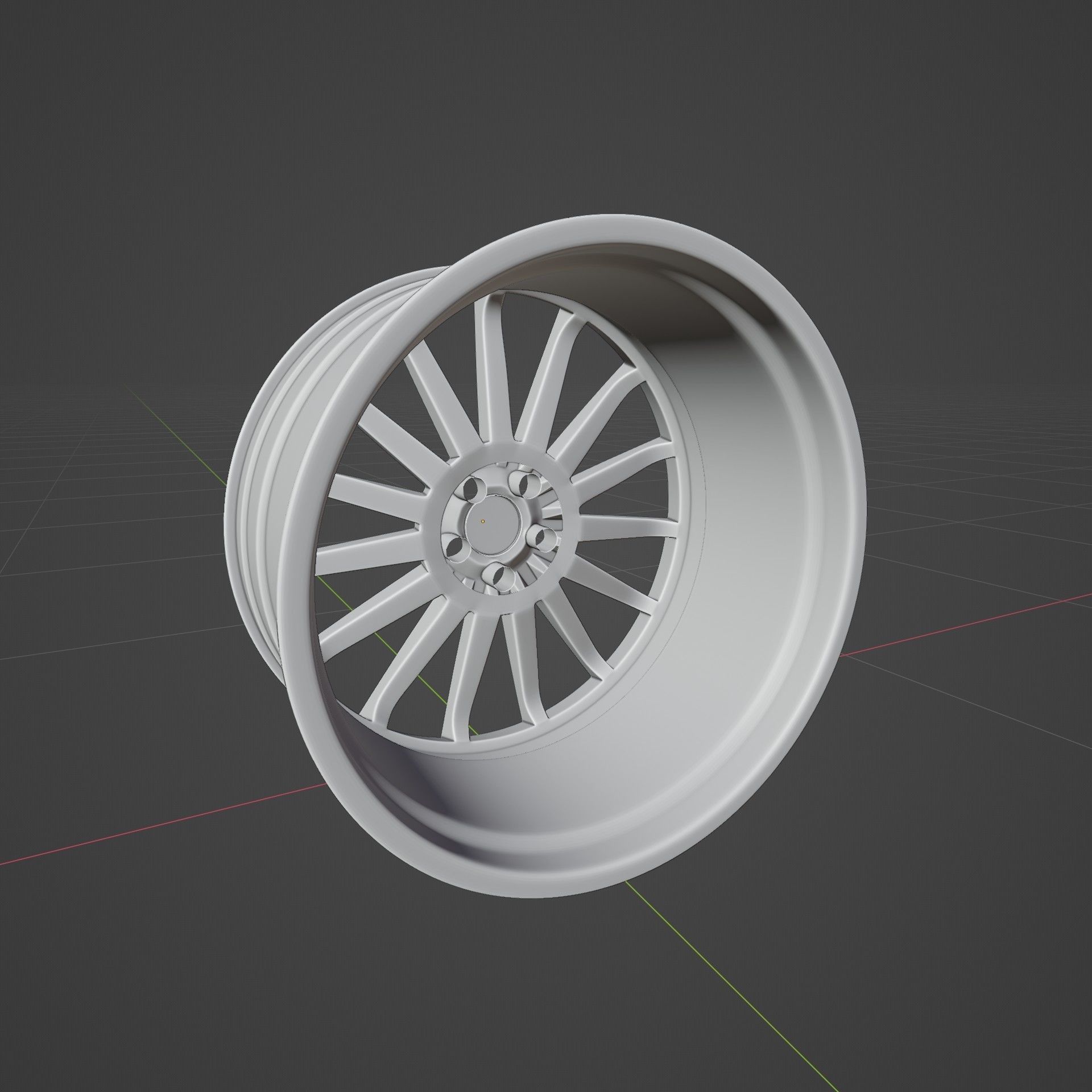 Disk wheel free 3D model | CGTrader