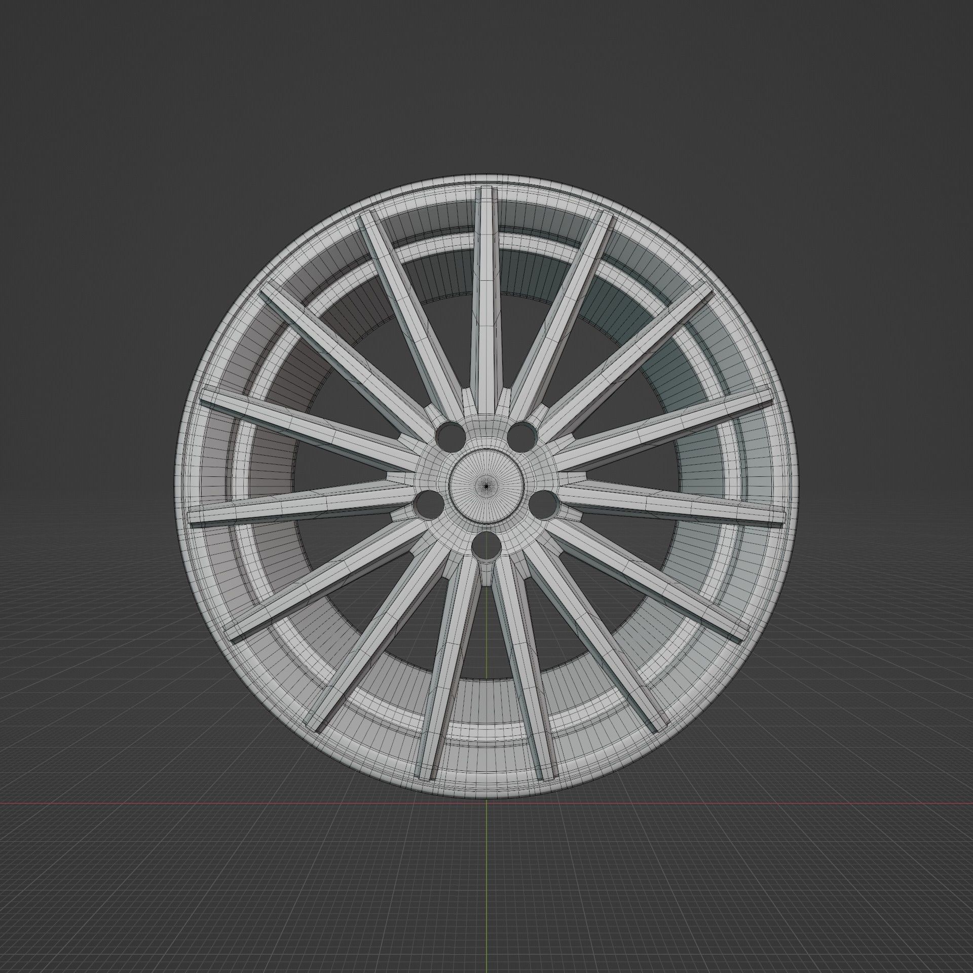 Disk wheel free 3D model | CGTrader