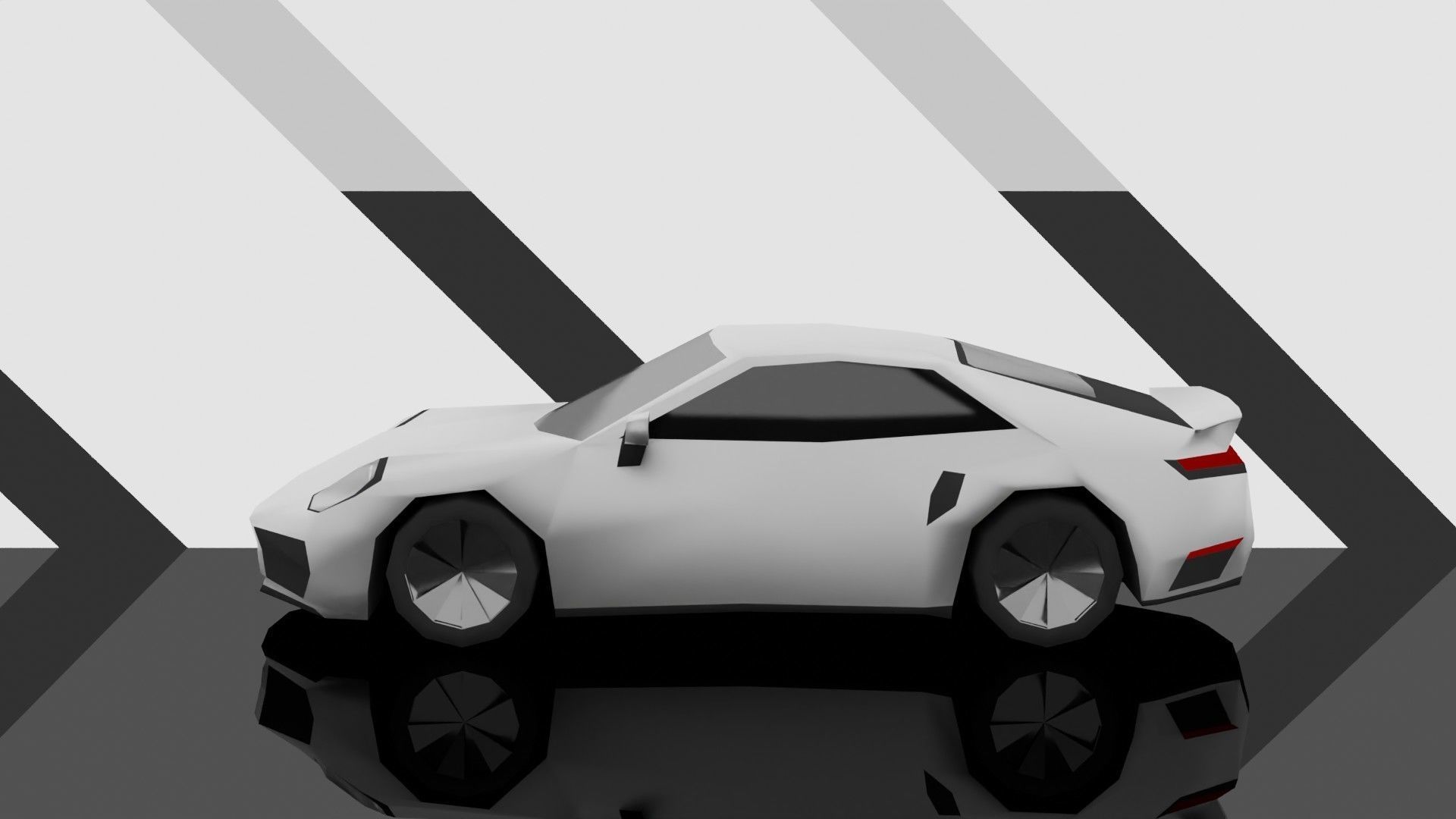 3D model Low-poly Porsche 911 turbo s 992 VR / AR / low-poly | CGTrader
