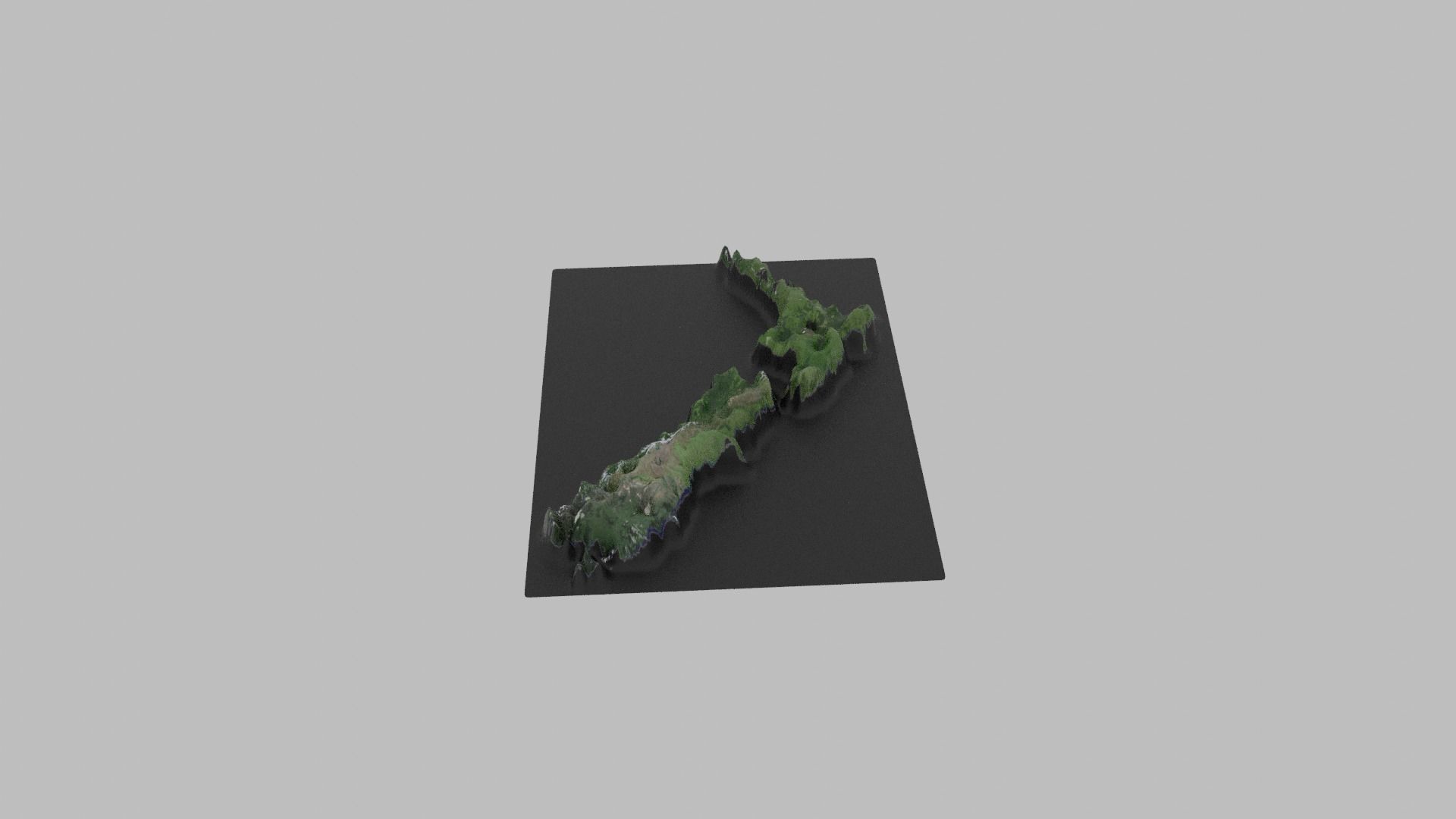 3D model New Zealand Map Country VR / AR / low-poly | CGTrader