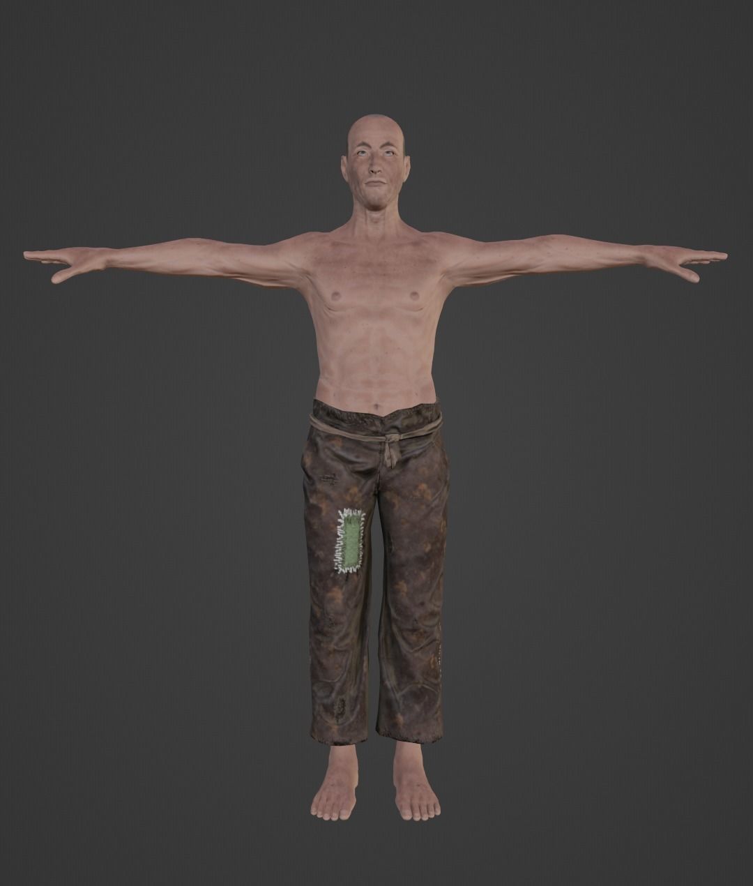 3D model 3D Model of an Industrious Worke VR / AR / low-poly | CGTrader
