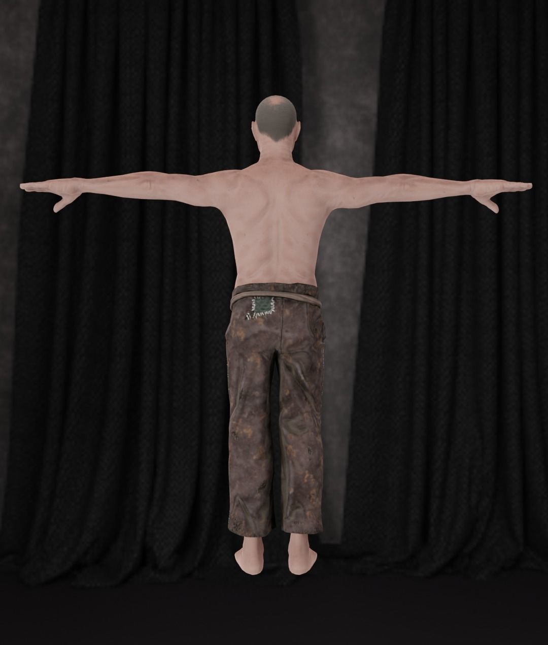 3D model 3D Model of an Industrious Worke VR / AR / low-poly | CGTrader