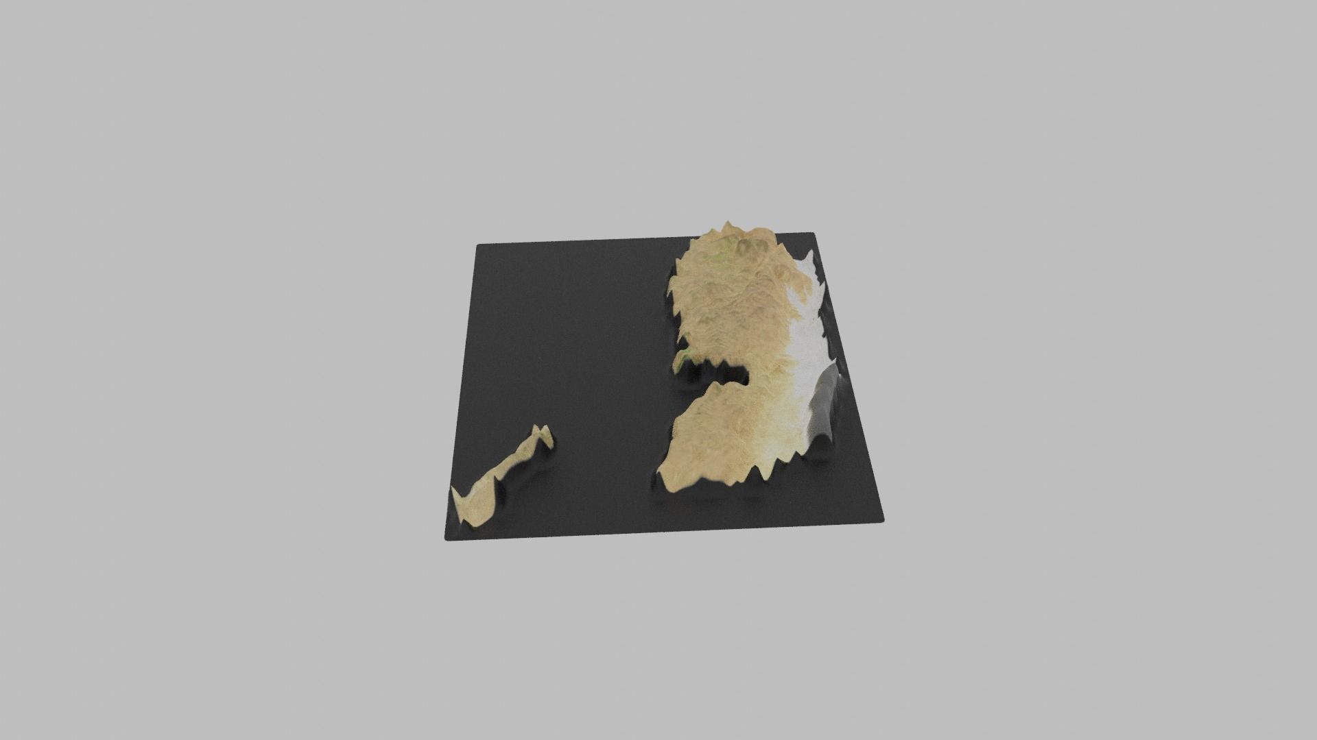3D model Palestine Map Country VR / AR / low-poly | CGTrader