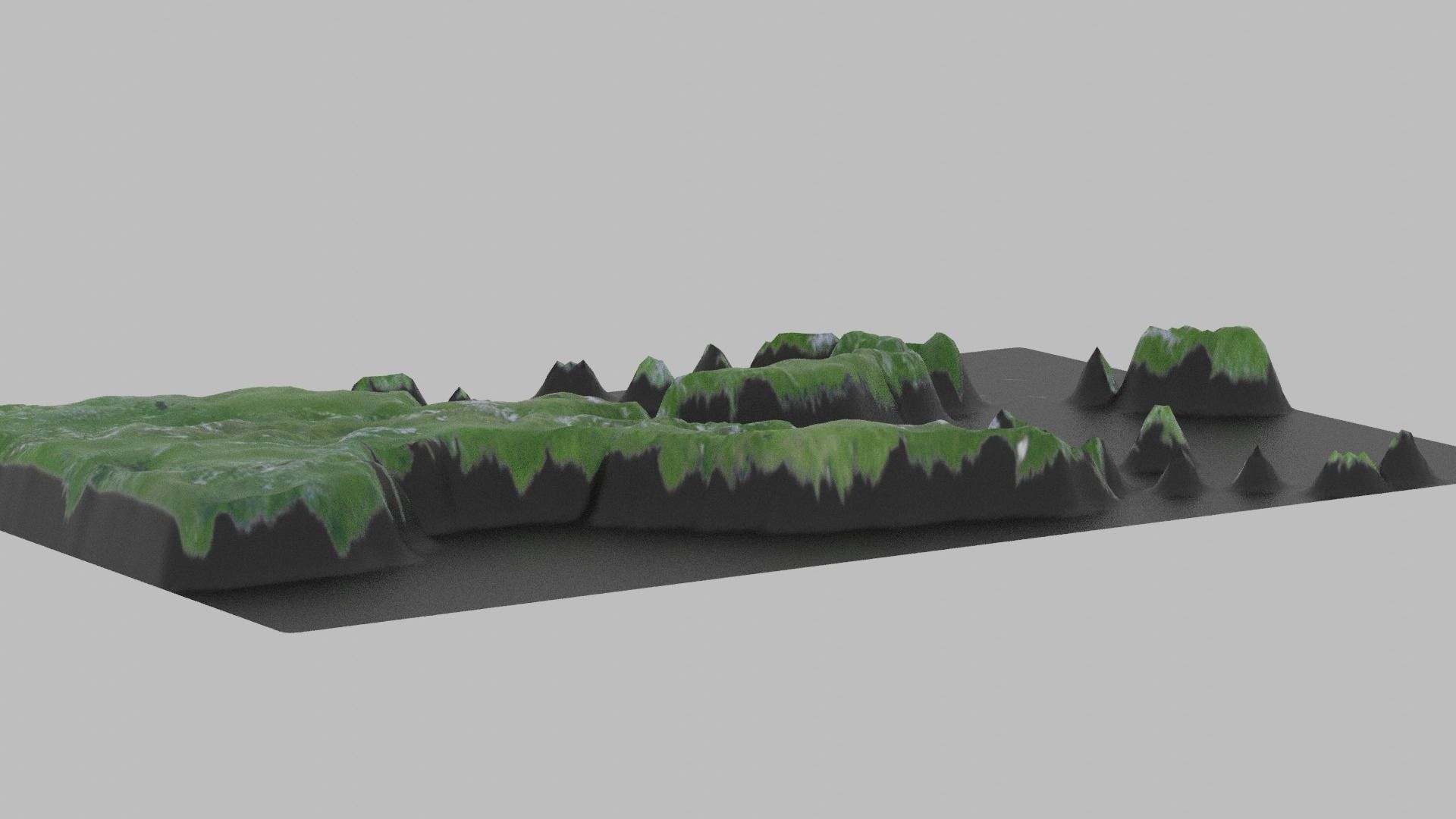 3D model Papua New Guinea Map Country VR / AR / low-poly | CGTrader