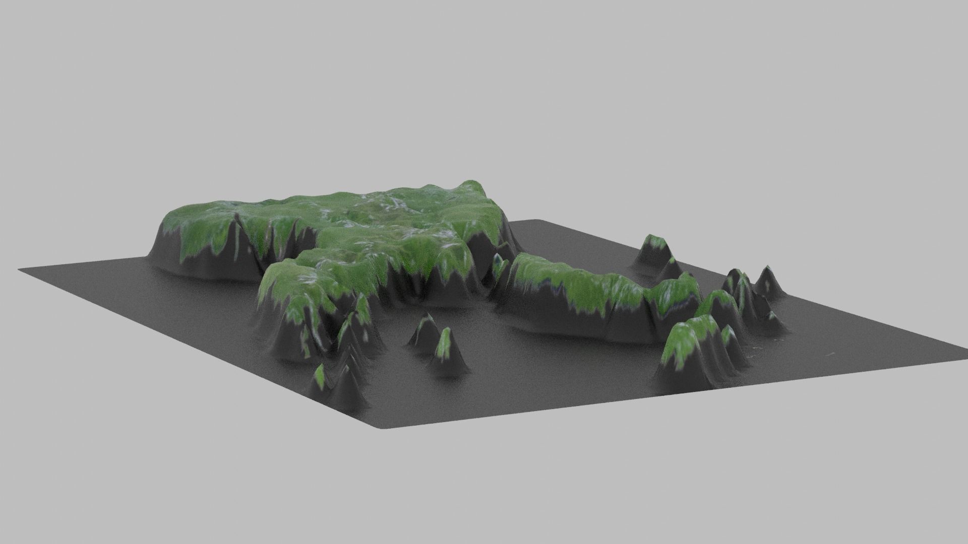 3D model Papua New Guinea Map Country VR / AR / low-poly | CGTrader