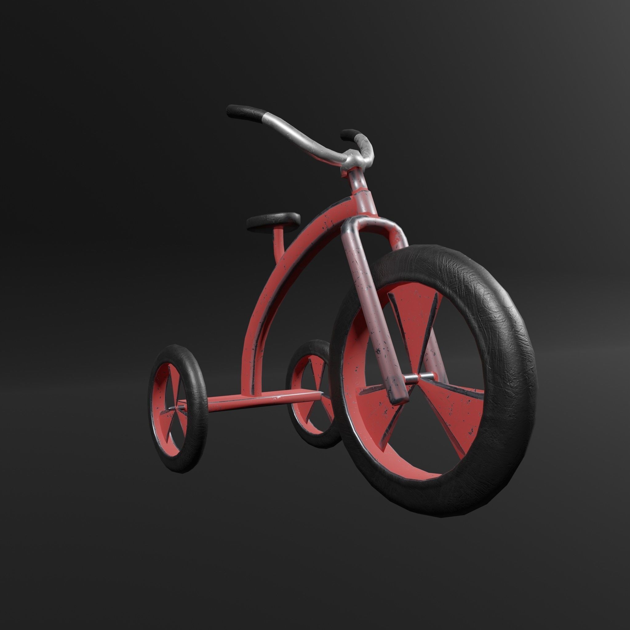 3D model Stylized Bicycle 3D Model VR / AR / low-poly | CGTrader