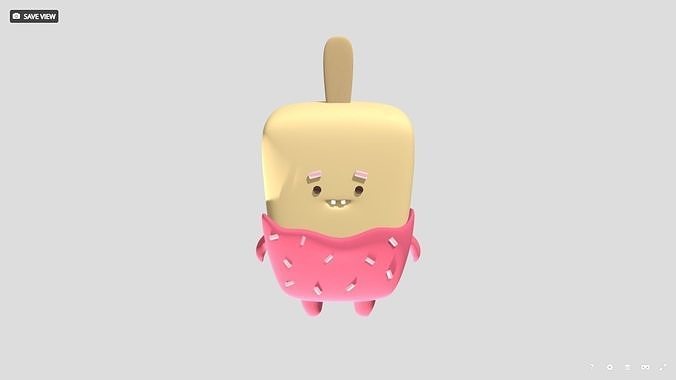 Ice cream 3D model | CGTrader