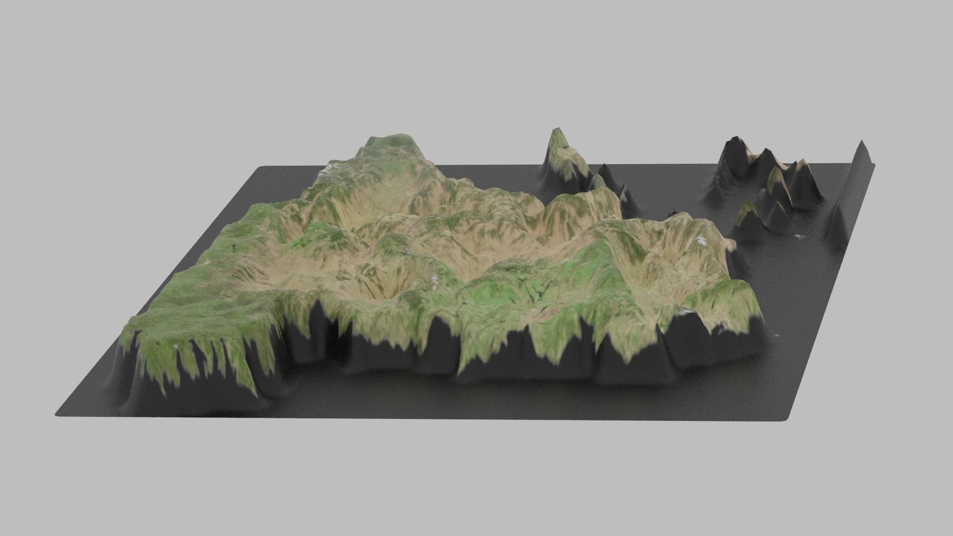 3D model Spain Map Country VR / AR / low-poly | CGTrader