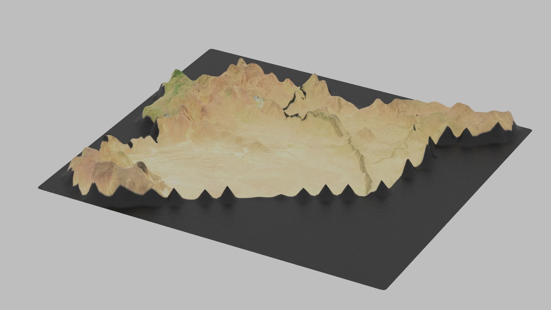 3D model Syria Map Country VR / AR / low-poly | CGTrader
