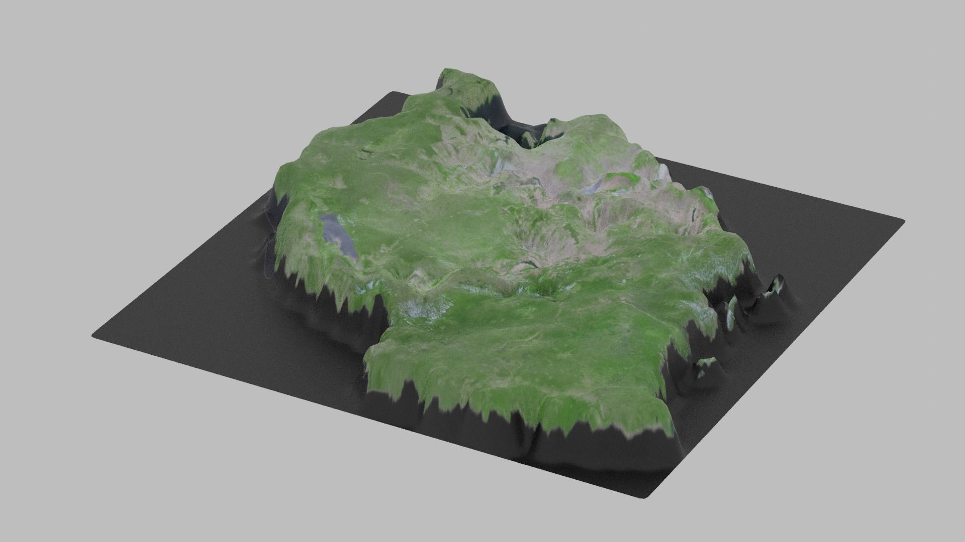 3D model Tanzania Map Country VR / AR / low-poly | CGTrader