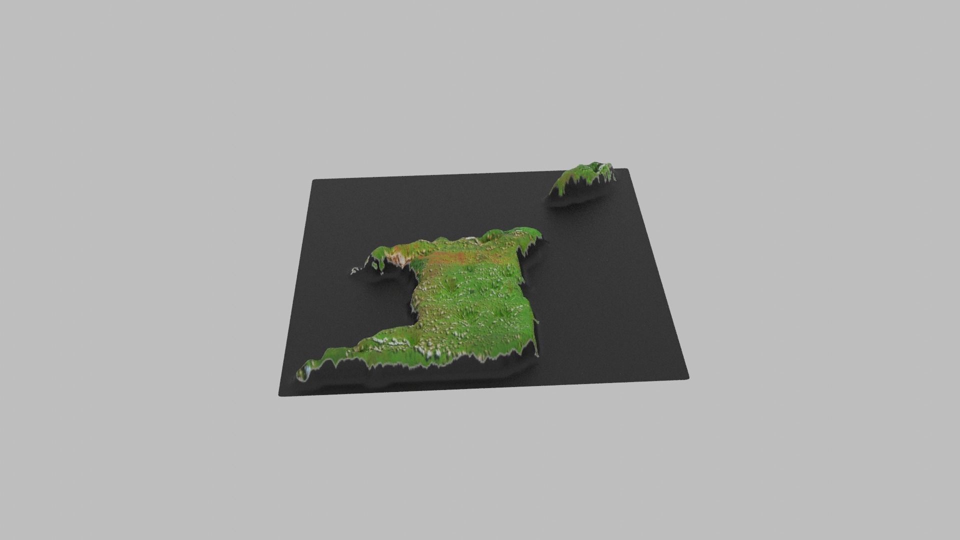 3D model Trinidad and Tobago Map Country VR / AR / low-poly | CGTrader