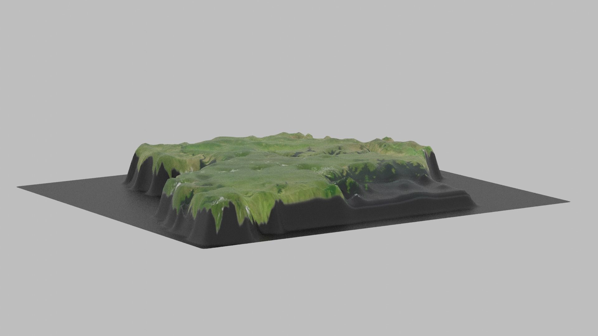 3D model Uganda Map Country VR / AR / low-poly | CGTrader