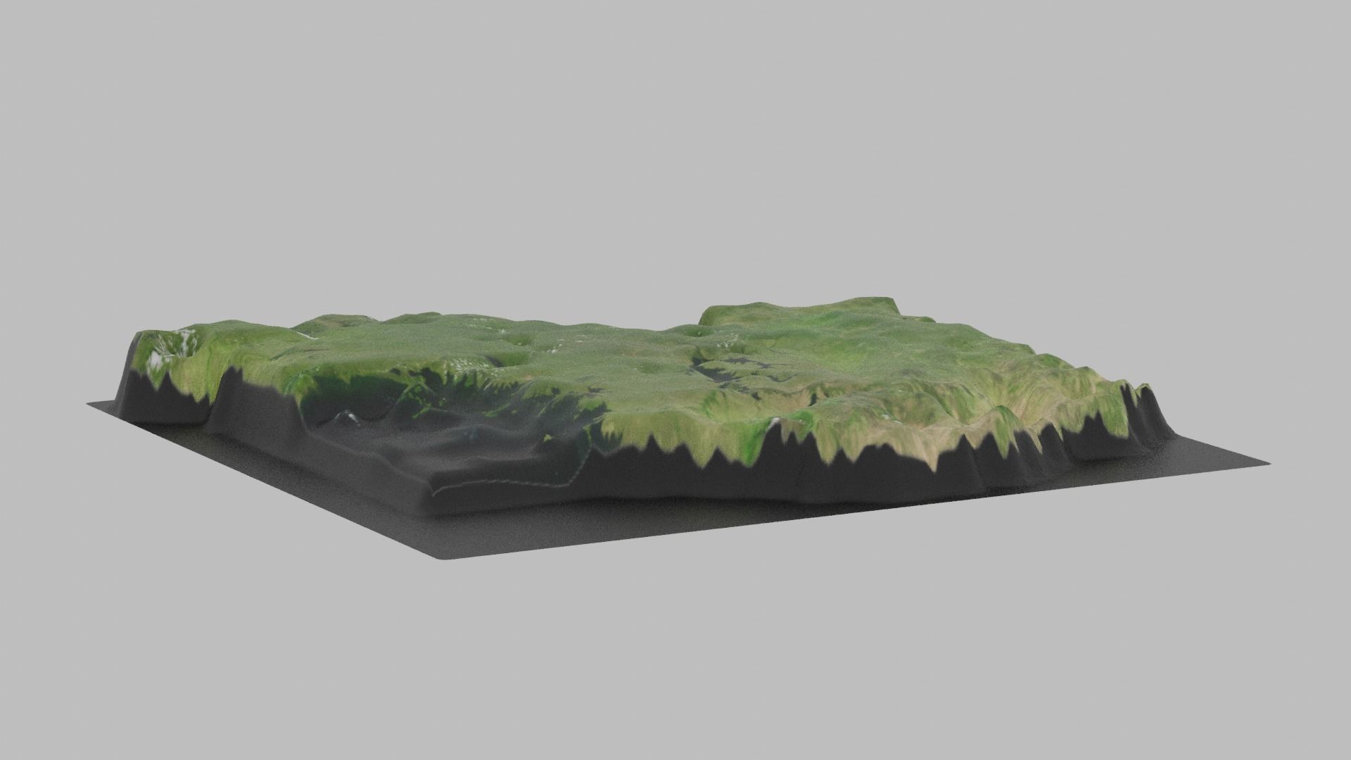 3D model Uganda Map Country VR / AR / low-poly | CGTrader