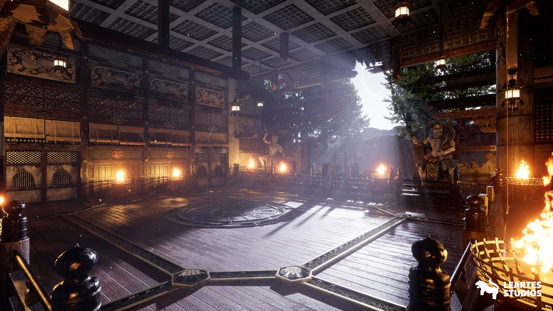 3D model Fighting Stage Environment VR / AR / low-poly | CGTrader