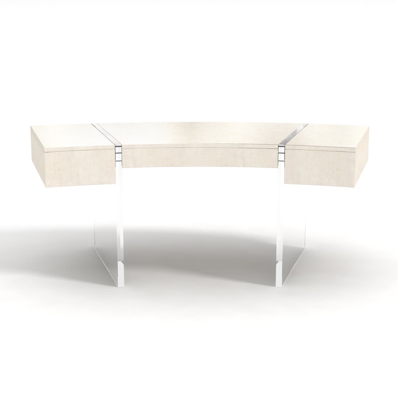 LOFTUS SIDE DRAWER CURVED DESK 3D model | CGTrader