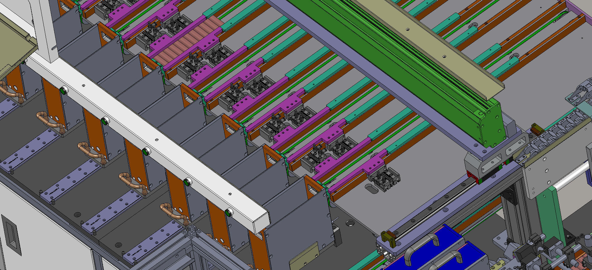 industrial 3D model 18650 battery sorting machine 3D model | CGTrader