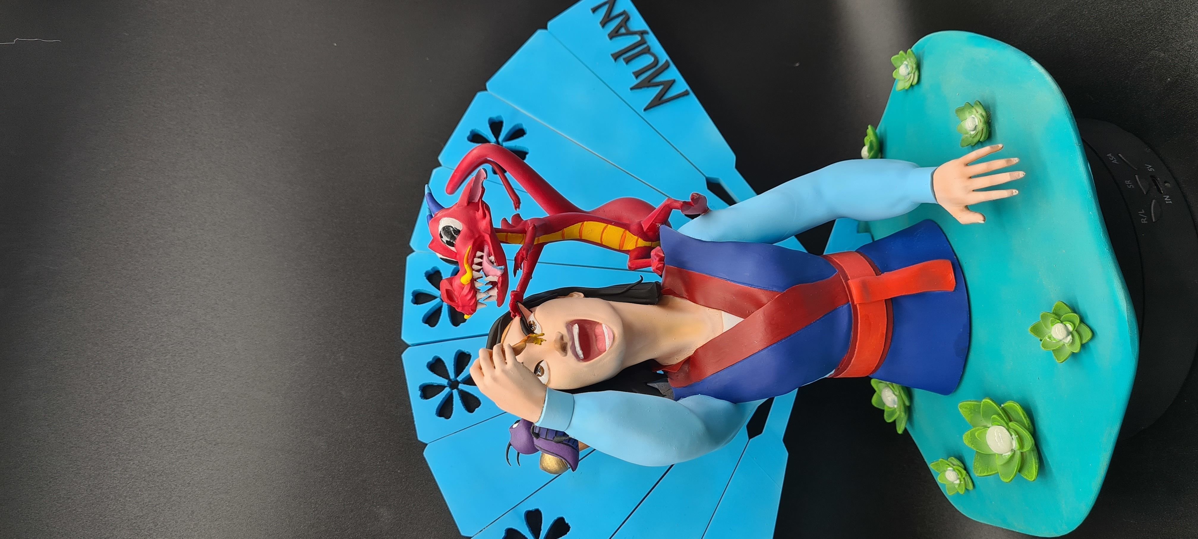 Mulan disney 3D model 3D printable | CGTrader