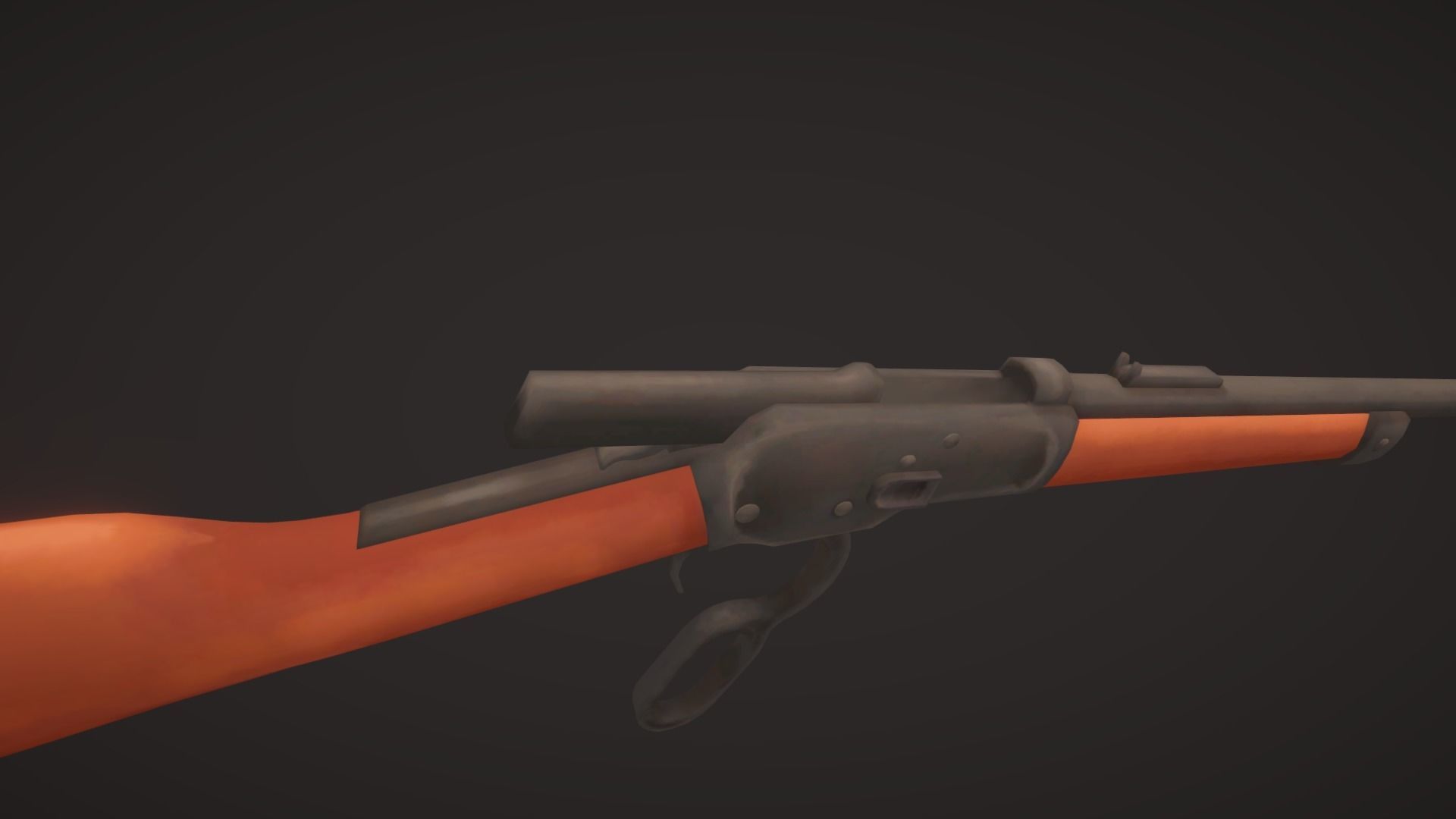 3D model Style World - Action Lever Rifle - Rigged and Animated VR / AR ...