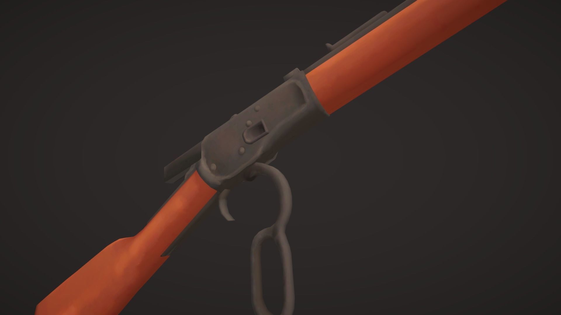 3D model Style World - Action Lever Rifle - Rigged and Animated VR / AR ...