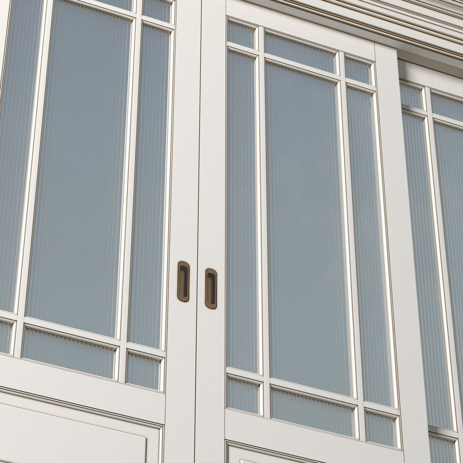 Interior sliding Doors in classic style 3D model | CGTrader