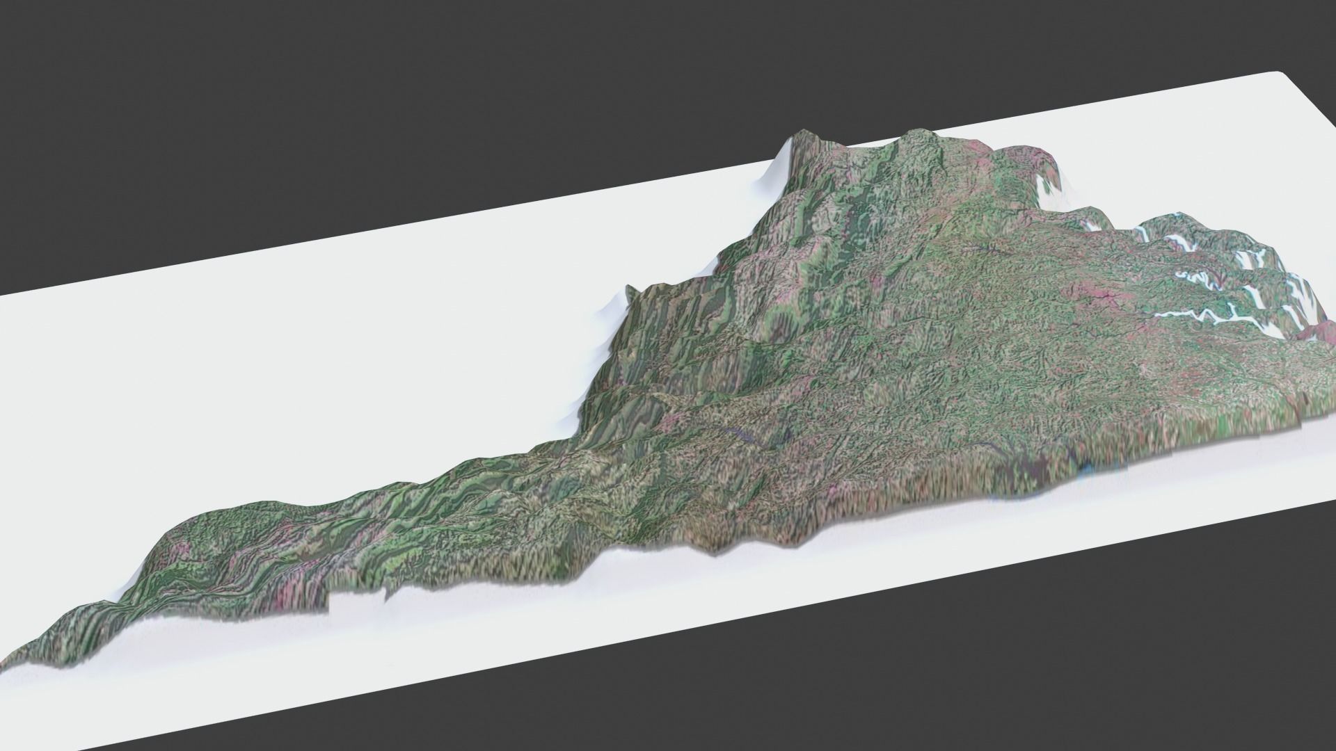 3D model Virginia State VR / AR / low-poly | CGTrader